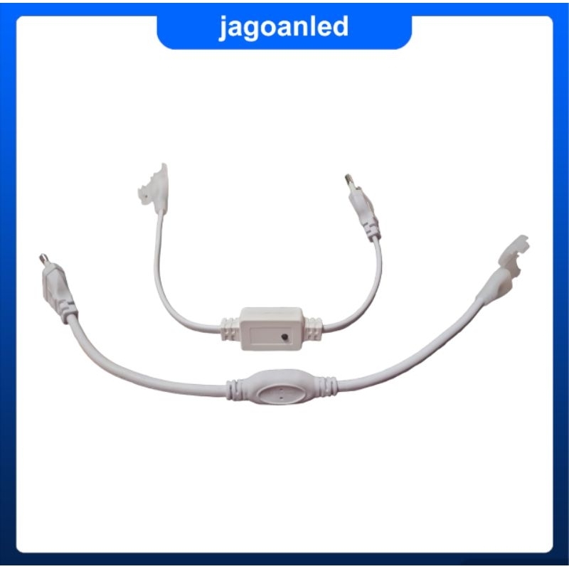 Jual Socket Lampu Strip Model Jepit Adaptor Soket Led Strip Selang RGB ...