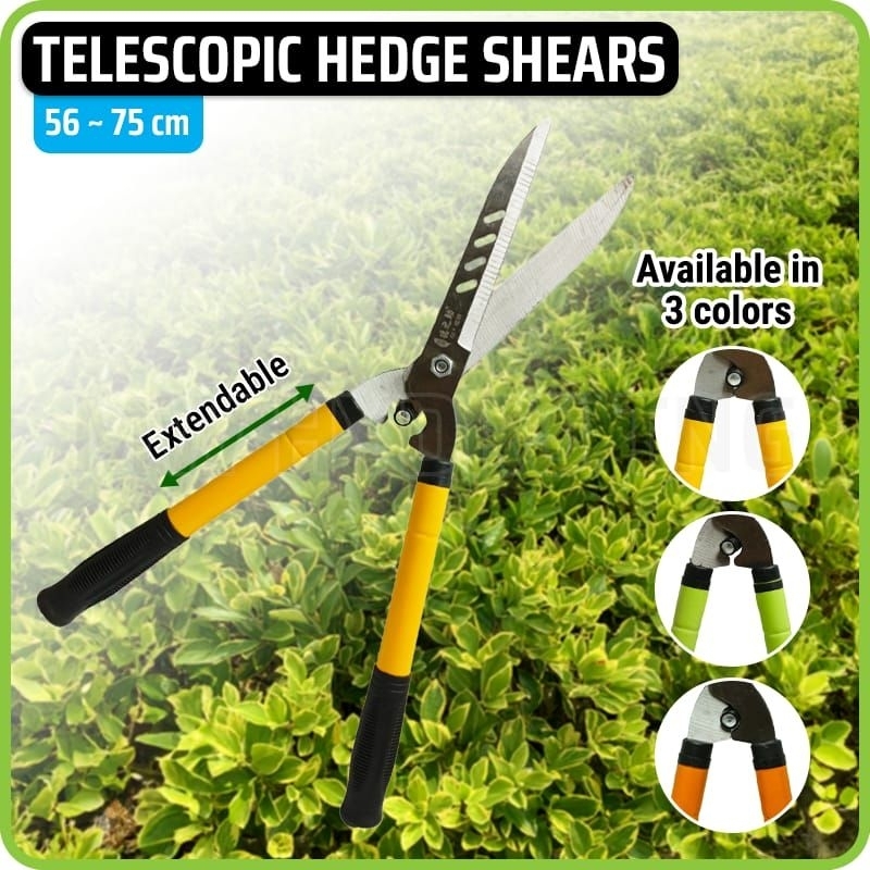 Jual Gunting Rumput Gunting Pagar Telescopic Hedge Gunting Tanaman ...
