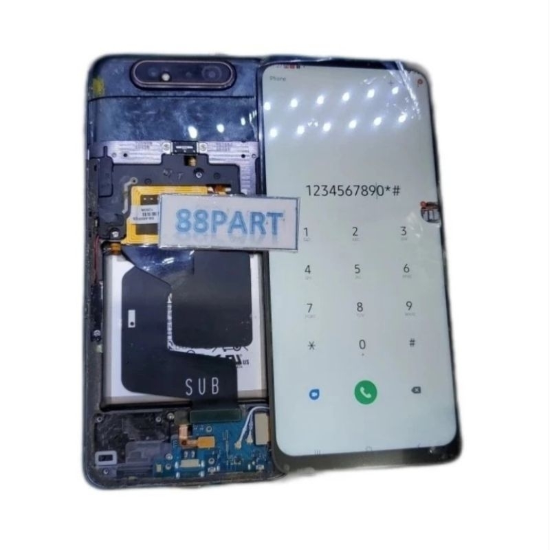 Jual LCD + TSCREEN SAMSUNG A80 A805 OLED2 / INCELL | Shopee Indonesia