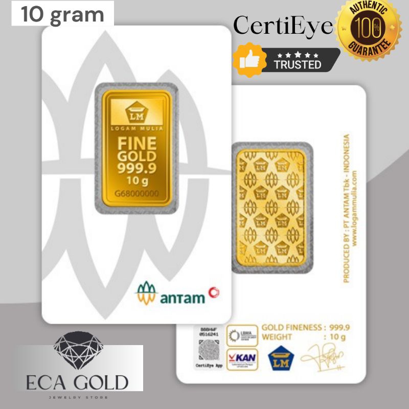 Jual Emas LM Antam 10 gram | Shopee Indonesia