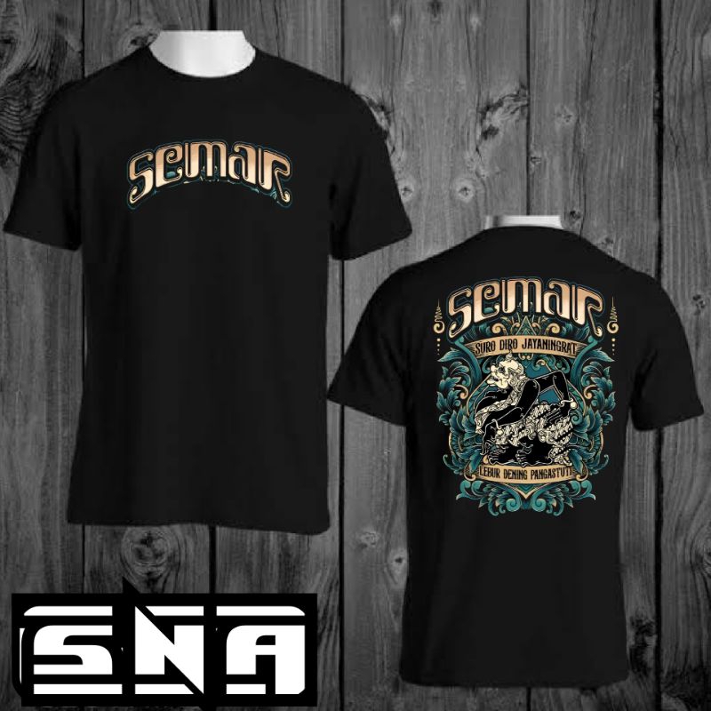 Jual Kaos Wayang Semar punokawan Tshirt Original cotton combed 24s ...