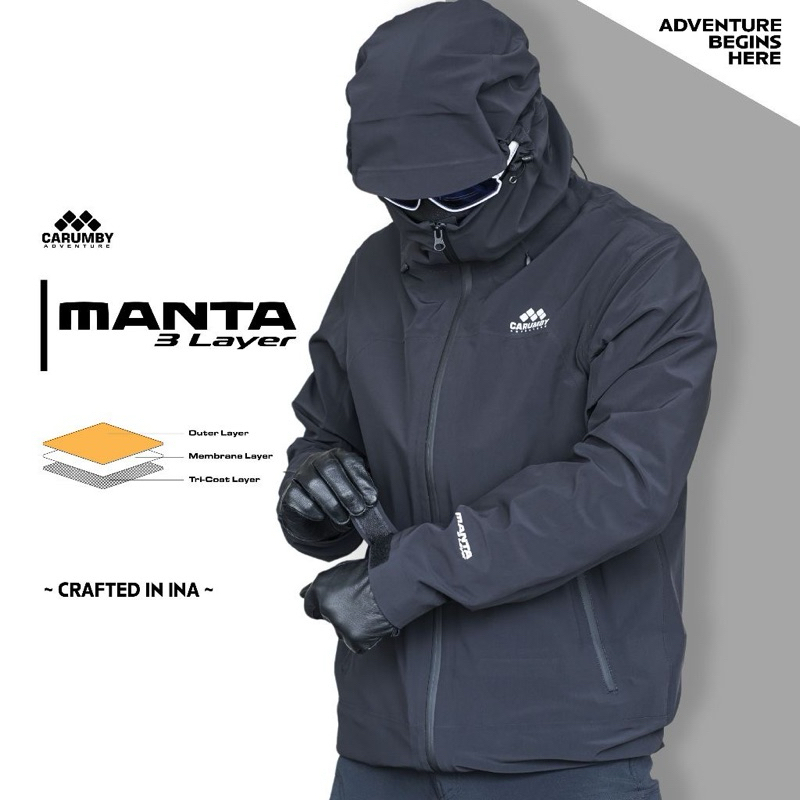 Jual [ORIGINAL 100% MURAH] Carumby Jacket Gunung Gorpcore - Monsoon ...