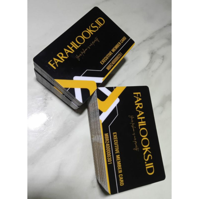 Jual ID CARD CUSTOM CETAK ID CARD MEMBER CARD CUSTOM BAHAN PVC ...