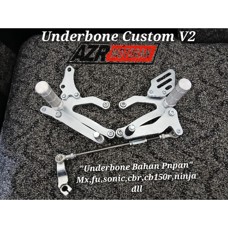 Jual Underbone Custom Sonic footstep Mx King Fu Underbone CBR CB150R ...