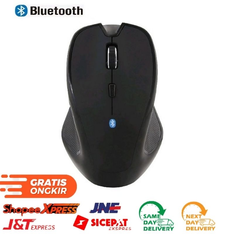 Jual Mouse Bluetooth Wireless M9000 Optik Ergonomic Rumah Kantor 1600 ...