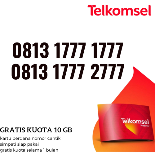 Jual KARTU TELKOMSEL Nomor Cantik telkomsel Simpati No Kartu perdana super murah 10 11 12 digit ...