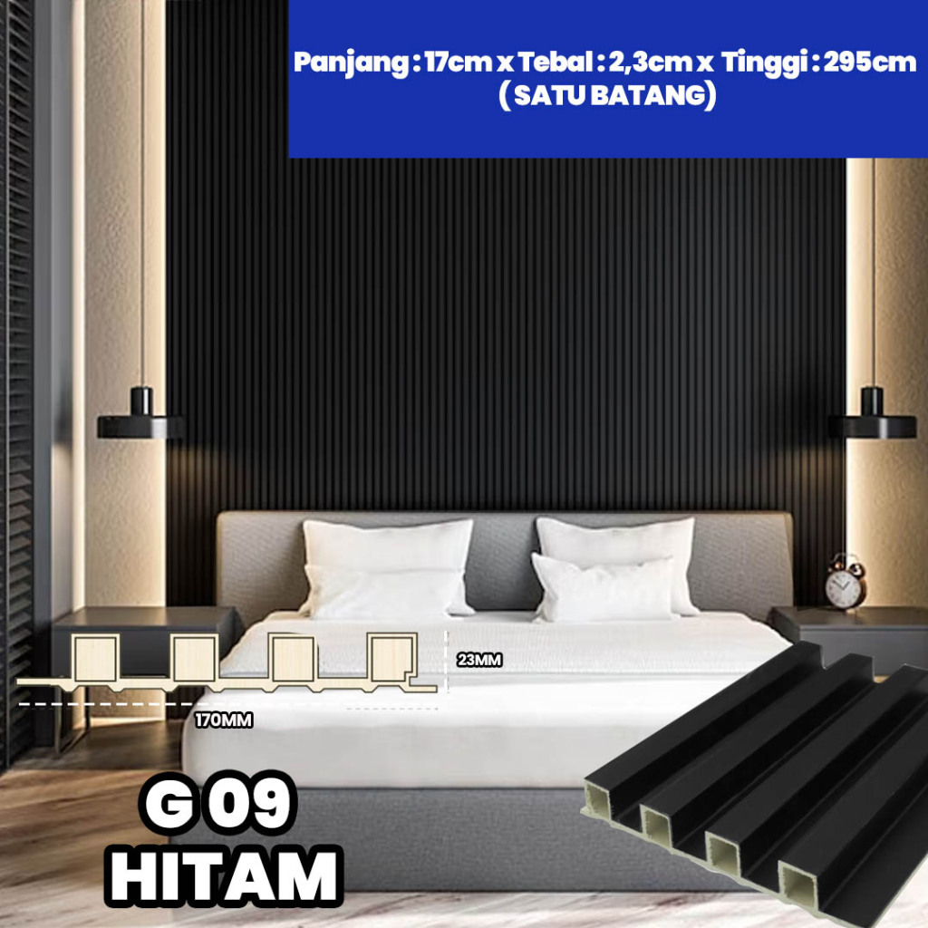 Jual Wood Panel WPC / Wall Panel PVC / Woodpanel Wallpanel Kisi Kisi ...