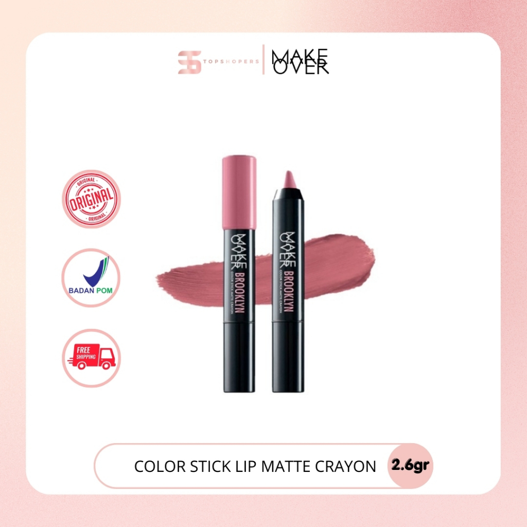 Jual Make Over Color Stick Matte Crayon | Shopee Indonesia