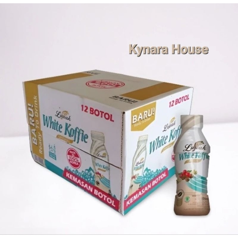 Jual Luwak White Koffie Original Botol 12x220ml (Karton) | Shopee Indonesia