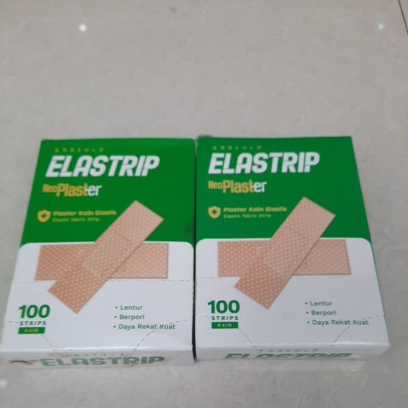 Jual Neo plaster ELASTRIP plaster kain elastis isi 100 strips | Shopee ...