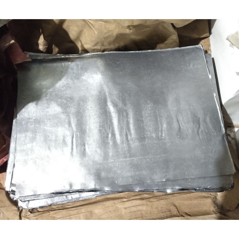 Jual Timah Daun Pemberat Pancing Lembaran Timbal 100 gram Size Ukuran ...