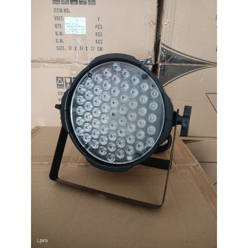 Jual Lampu panggung sorot parled par led 60x3 watt full color colour ...