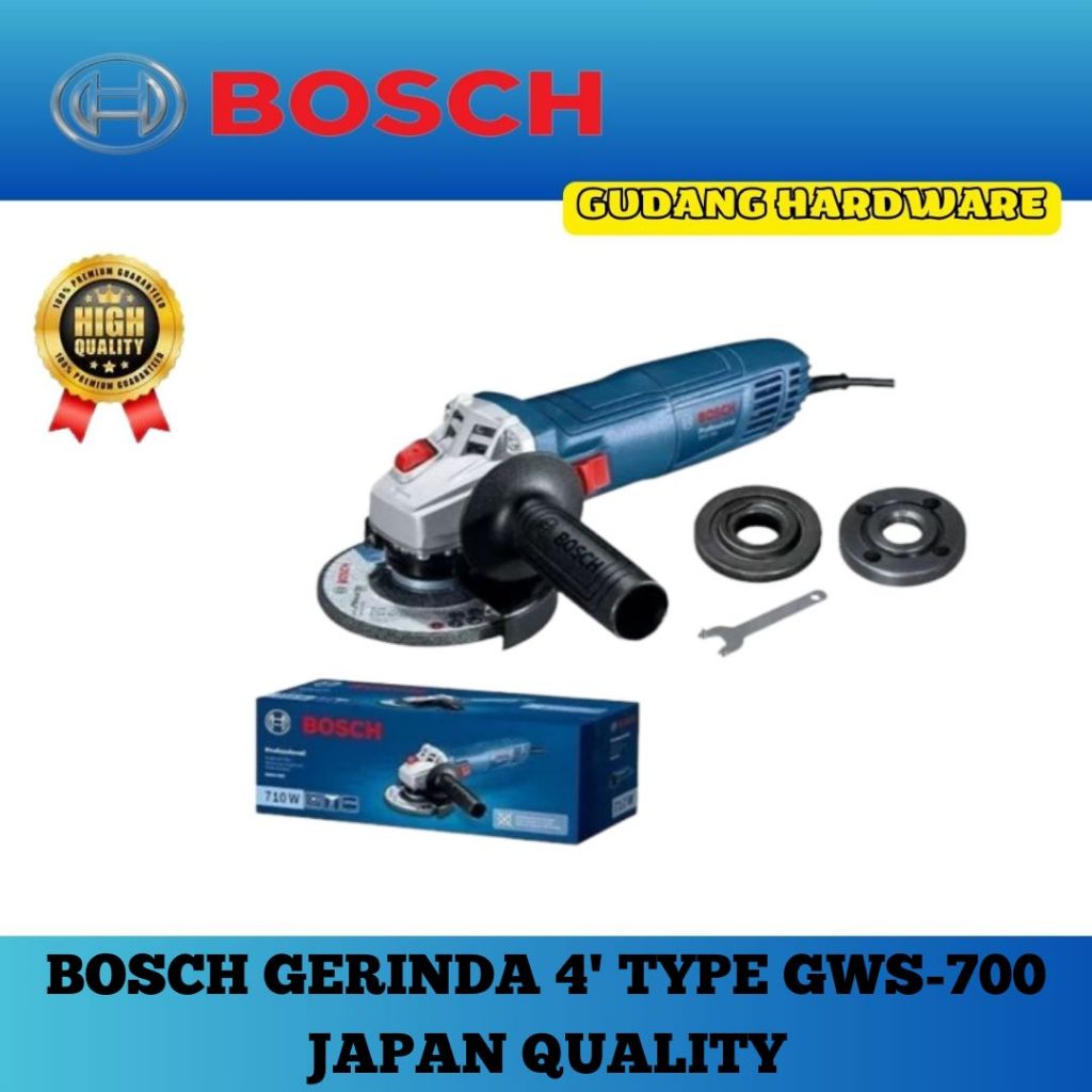 Jual mesin gerinda 4" type GWS-700 ( jaminan asli original ) | Shopee ...