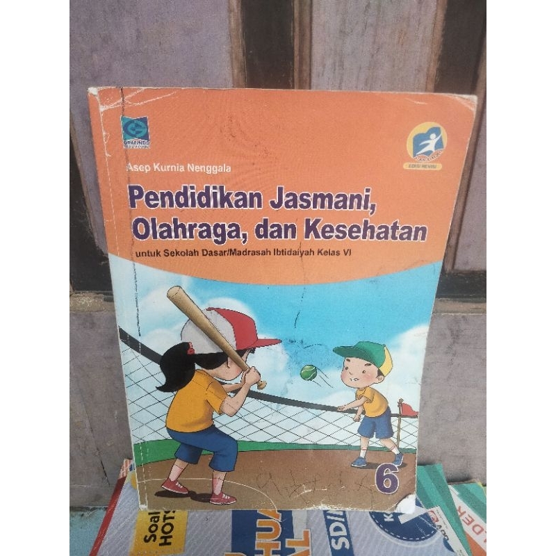 Jual Penjas Orkes Sd kelas 6 k13 edisi Revisi | Shopee Indonesia