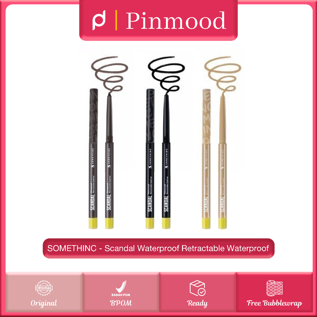 Jual SOMETHINC - SCANDAL WATERPROOF RETRACTABLE EYELINER ( 0.3 g ...