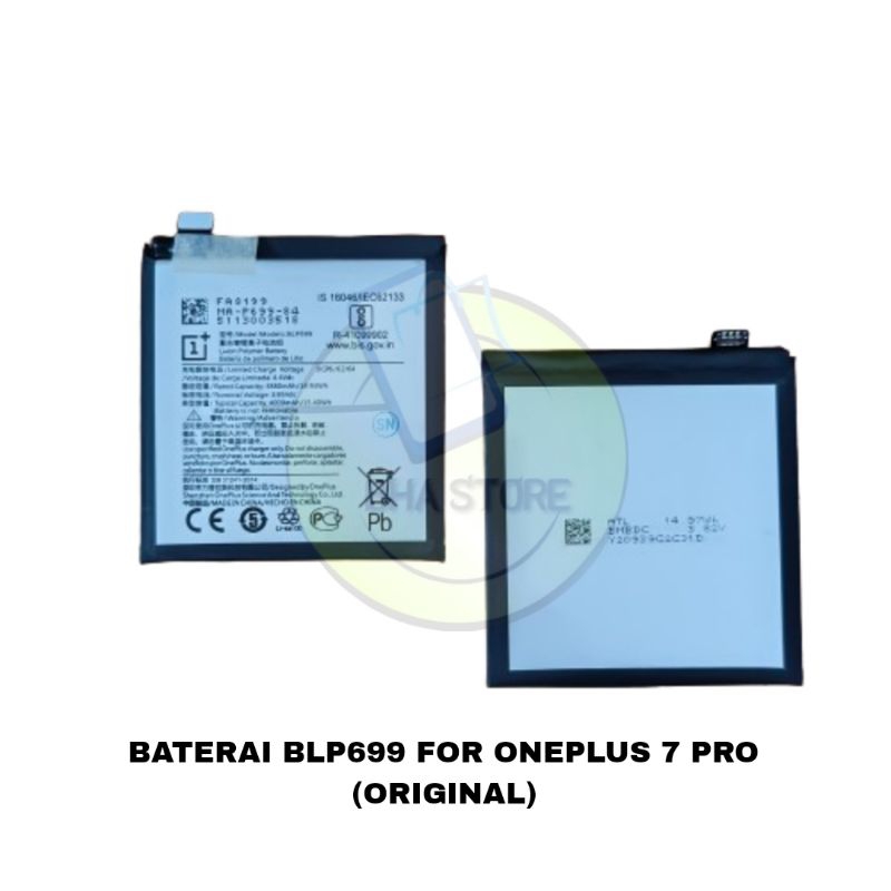 Jual BATERAI BATRE BLP699 FOR ONEPLUS 7 PRO ORIGINAL BATTERY | Shopee ...