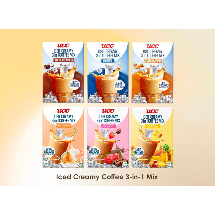 Jual Kopi UCC Coffee Strawberry Melon Caramel Chocolate Melon Pineapple ...