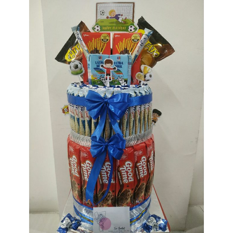Jual Snack Tower 2 Tingkat (Tema Bola) ~ Ulang tahun/Anniversary ...