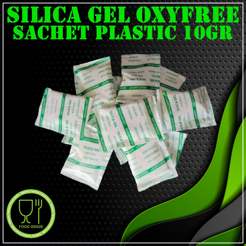 Jual Silica Gel Oxyfree sachet plastik 5gr & 10gr | Harga Per Pack ...