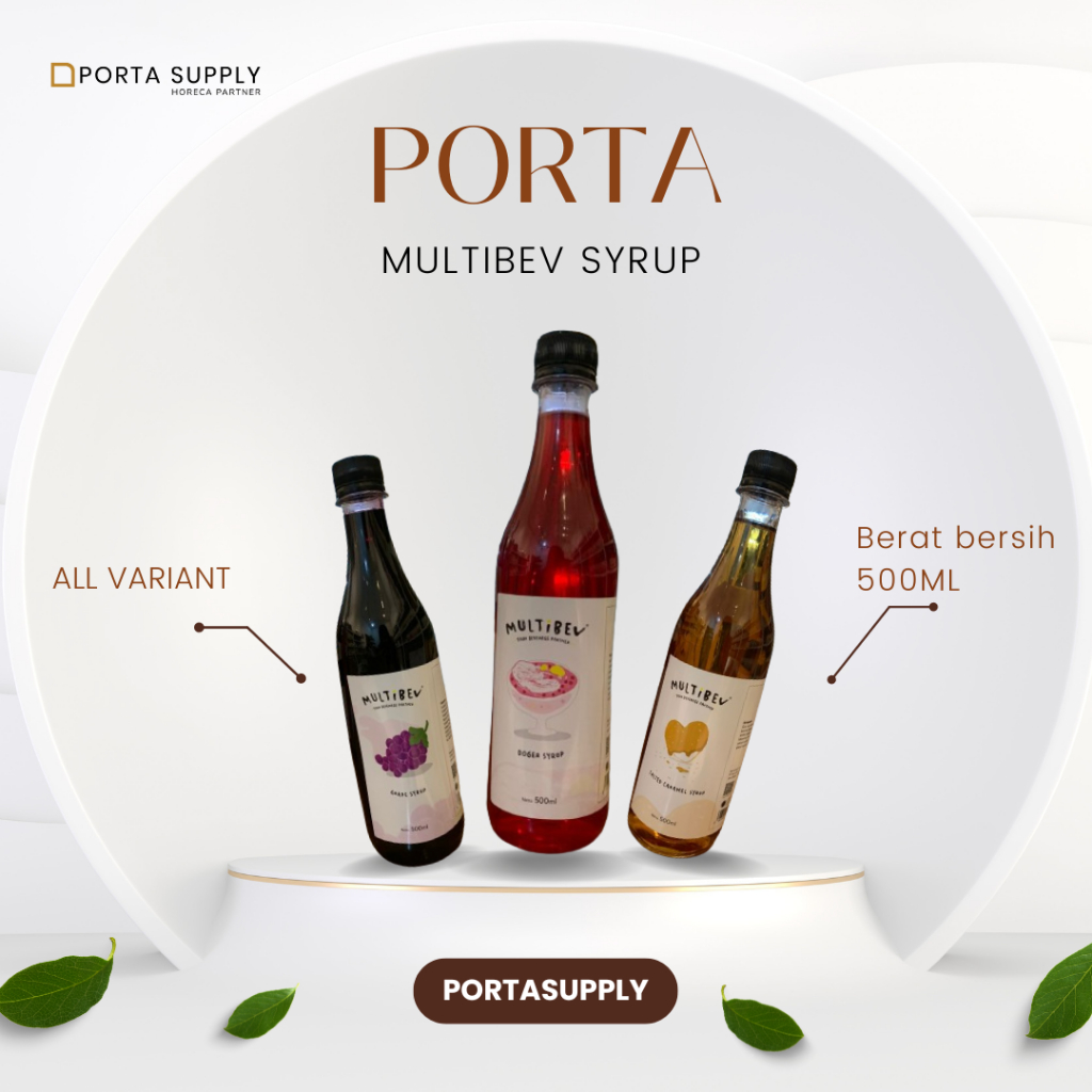 Jual Multibev syrup all variant 500ml | Shopee Indonesia