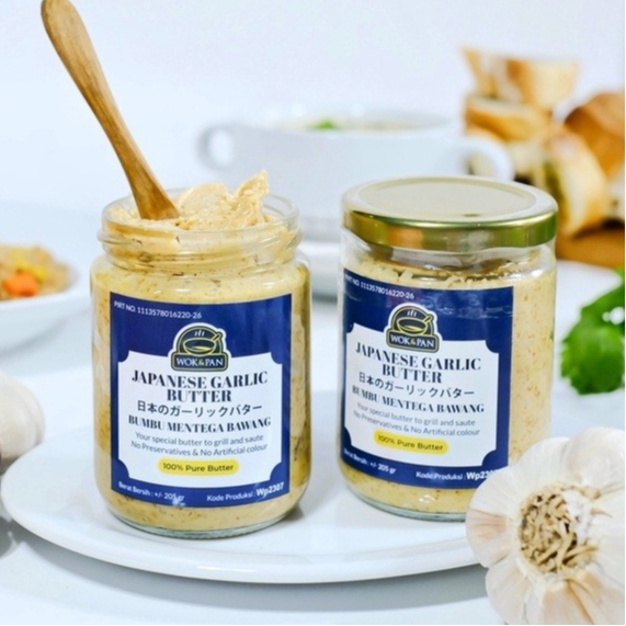 Jual JAPANESE GARLIC BUTTER 350gr WOKPAN Original / Garlic Butter ...