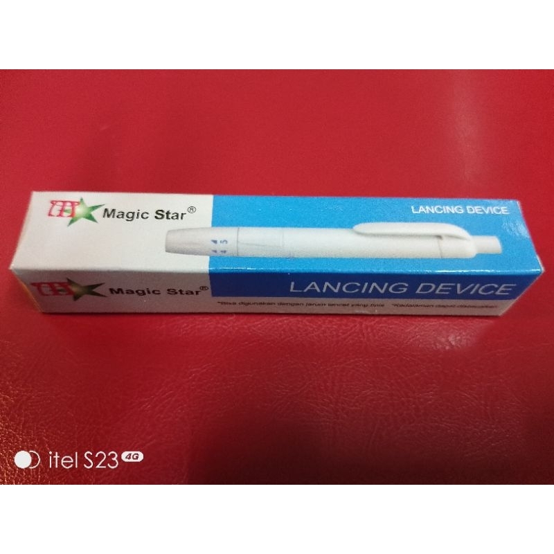 Jual Pen Bekam Plastik Auto Klik Magic Star-Lancing Device | Shopee ...