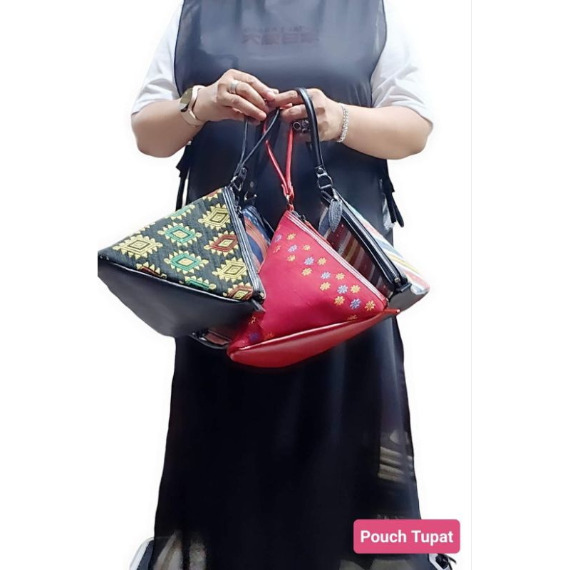 Jual TUPAT POUCH, POUCH ETNIK, CLUTCH TENUN, POUCH UNIK, POUCH TENUN ...