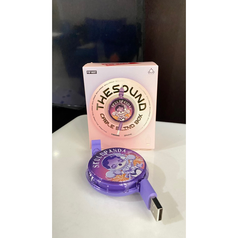 Jual (Ready) POP MART SKULLPANDA LONG STRAP IPHONE CHARGER LIGHTNING ...
