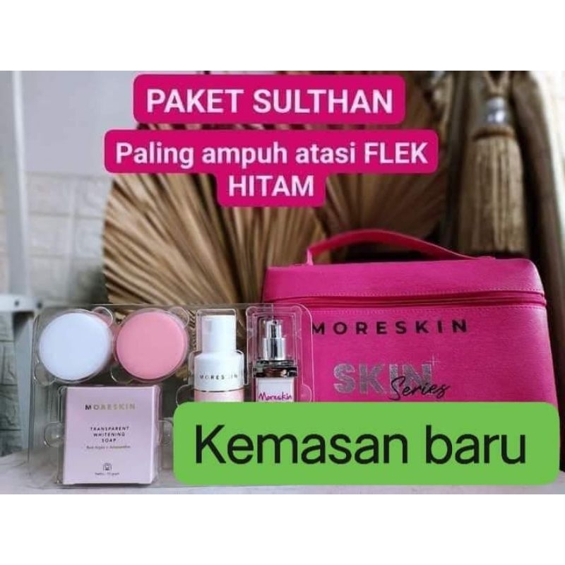 Jual MORESKIN PINK SERIES BOX GRATIS POUCH CANTIK | Shopee Indonesia