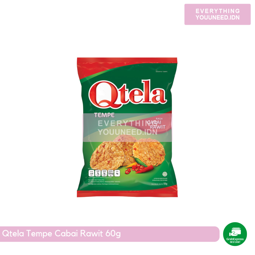 Jual Qtela Tempe Cabe Rawit 60g | Shopee Indonesia