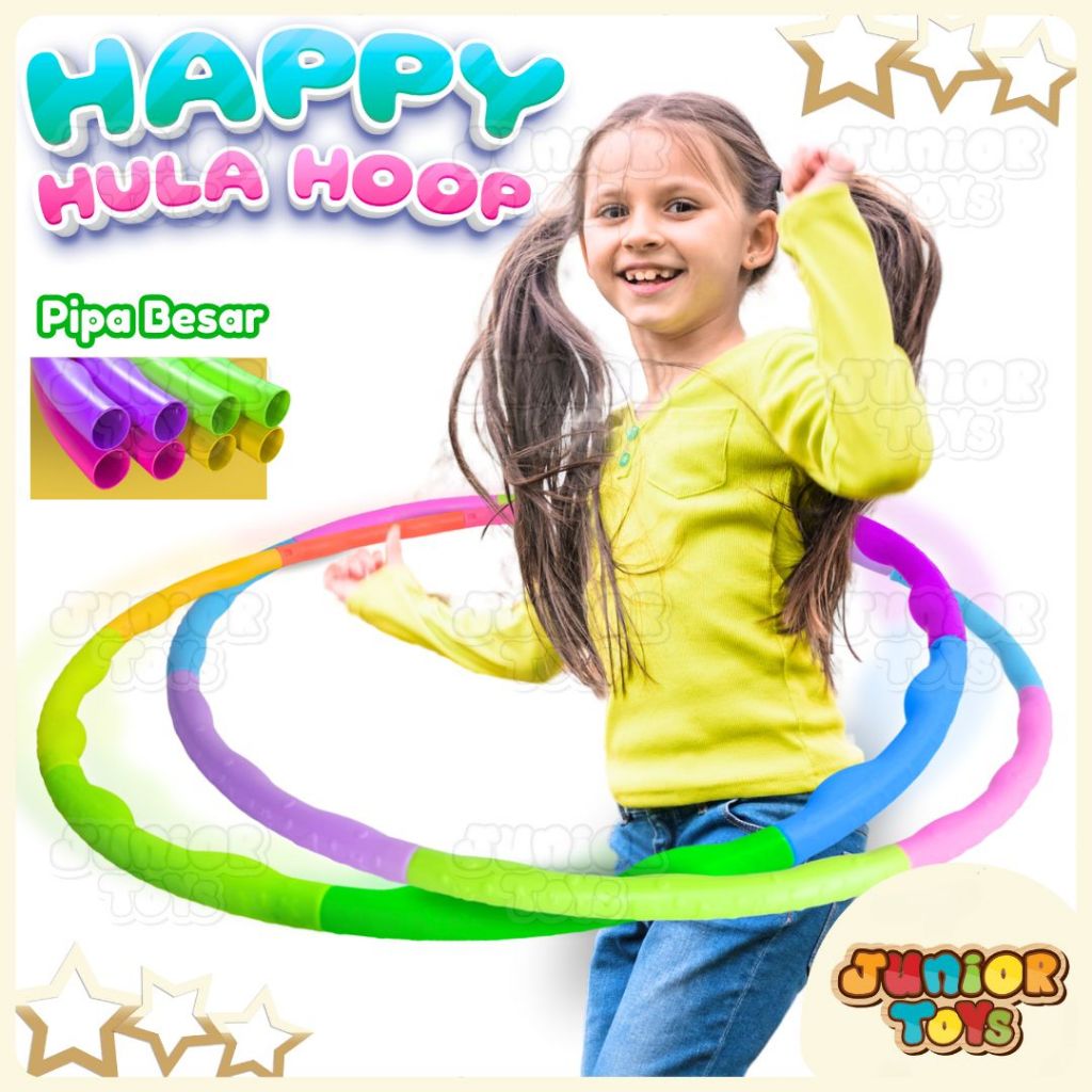 Jual Hula Hoop Anak Mainan Perempuan Permainan Ketangkasan Hulahup Toys ...