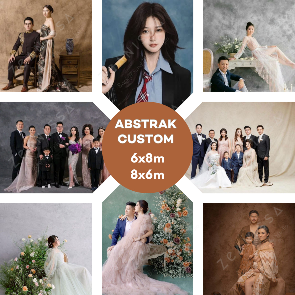 Jual Background Backdrop Layar Latar Foto Studio Abstrak Besar Custom ...