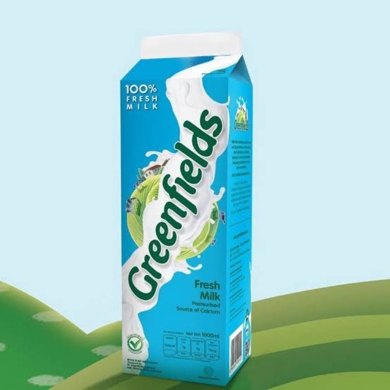 Jual Fresh Milk Greenfiels 1 Liter | Shopee Indonesia