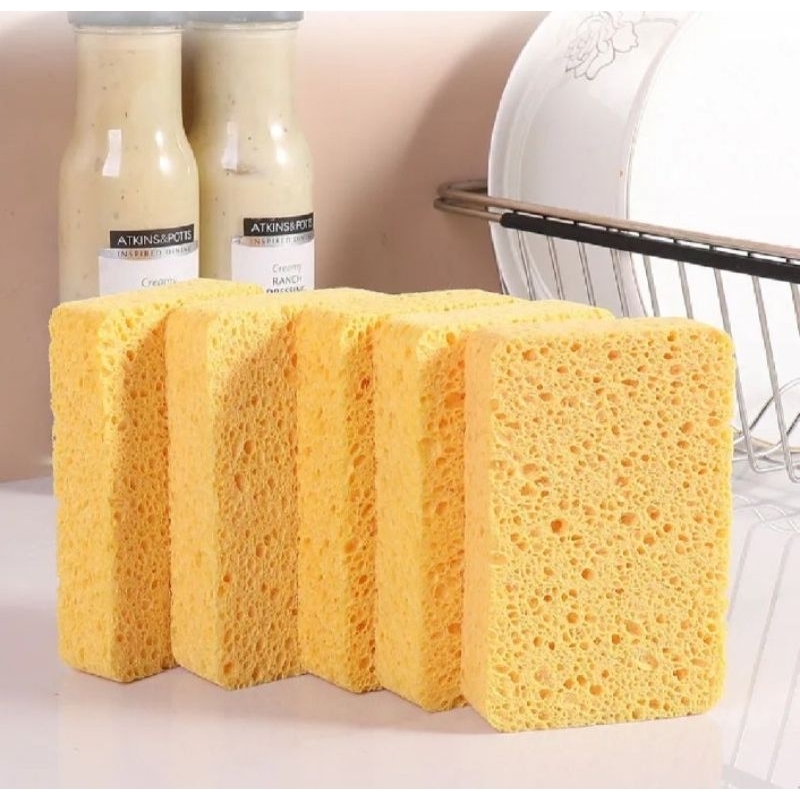 Jual Spons Busa Natural Isi 5 Pcs | Shopee Indonesia