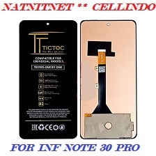 Jual TICTOC.KINK> LCD TS ORIGINAL INFINIX NOTE 30 PRO X678 BLACK SUPER ...