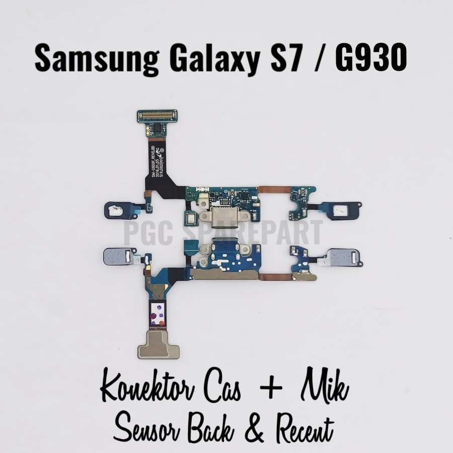 Jual Flexibel Konektor Charger Cas Sensor Back Mic UI UP Samsung S7 G930 | Shopee Indonesia