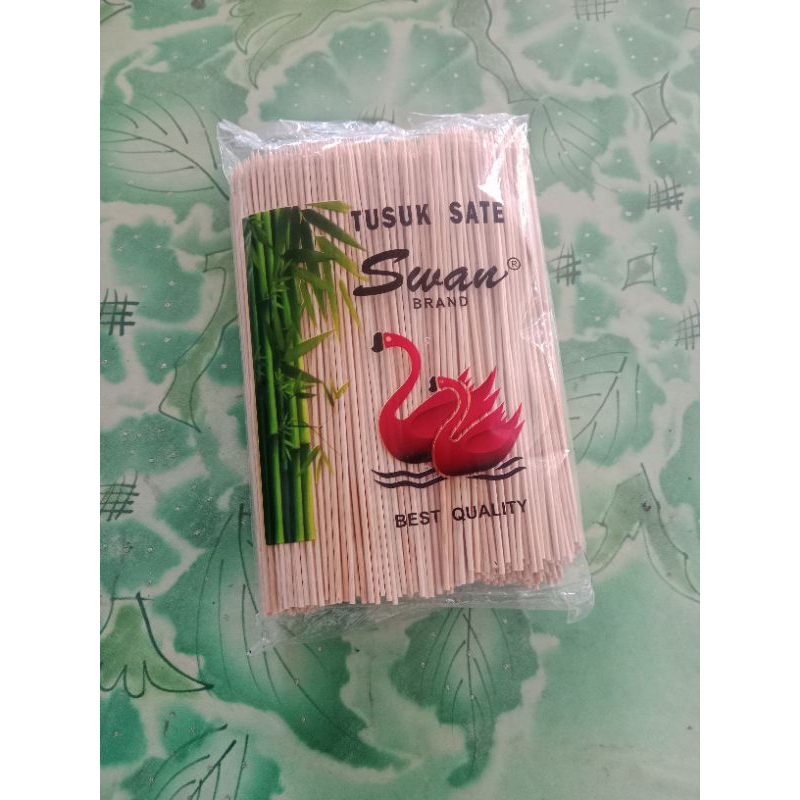 Jual Tusuk Sate Brand/Merek Swan Best Quality (20cm) | Shopee Indonesia