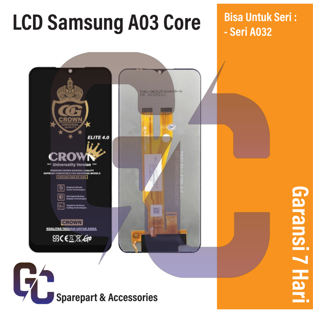 Jual LCD TOUCHSCREEN SAMSUNG A03 CORE - A032 / A032F LCD TS FULLSET | Shopee Indonesia