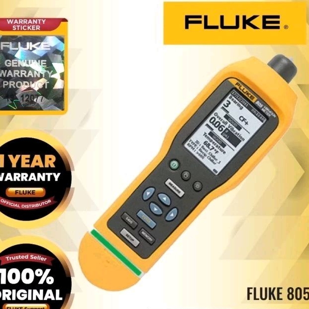 Jual Fluke 805 Vibration meter vibrasi tester alat ukur getaran ...
