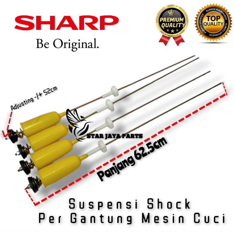 Jual Sharp Suspensi Shock Breaker Per Gantung Mesin Cuci 1 Tabung Top ...