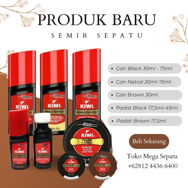 Jual BARU SEMIR SEPATU KIWI VARIAN CAIR DAN PADAT | Shopee Indonesia