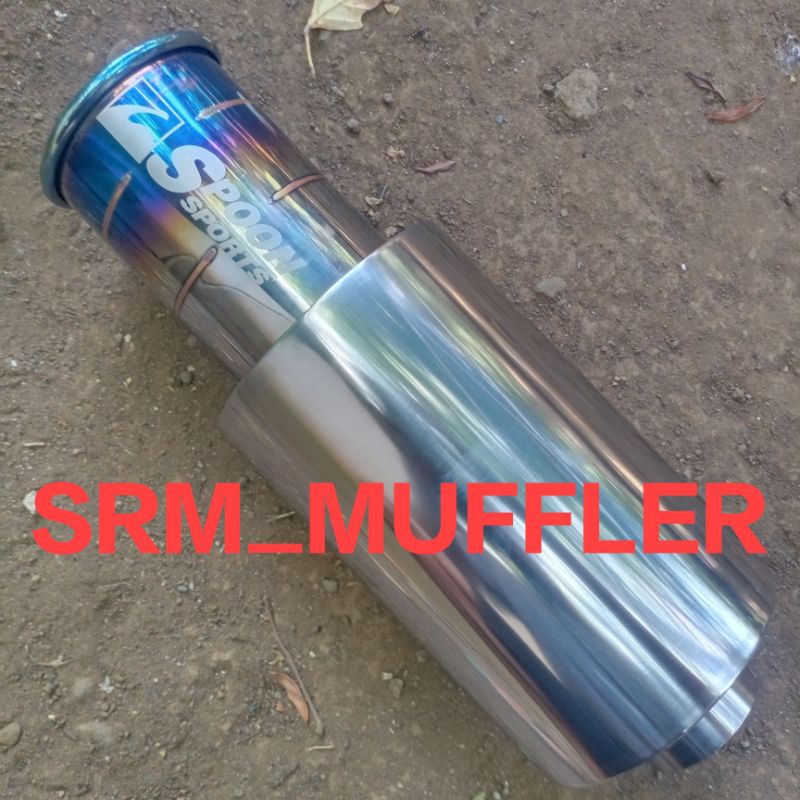 Jual Knalpot Mobil Racing Spoon Sport Full Stainless Brio Jazz Avanza ...