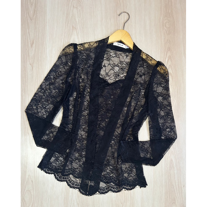 Jual kebaya Mahika | kebaya hitam | kebaya modern | kebaya bali ...