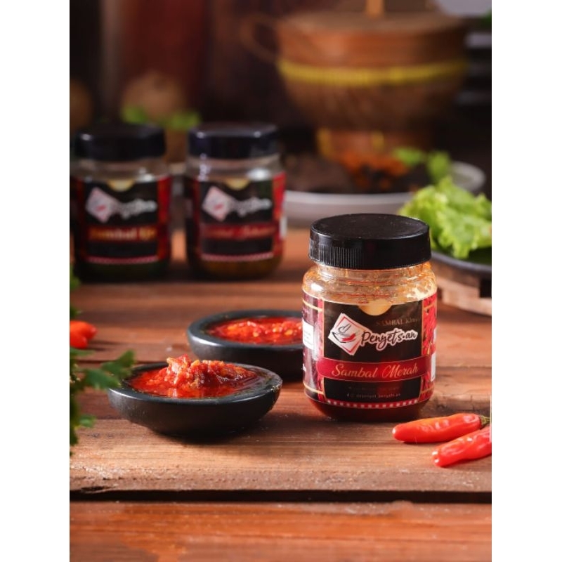 Jual Sambal Merah Penyetan uk 130gr | Shopee Indonesia
