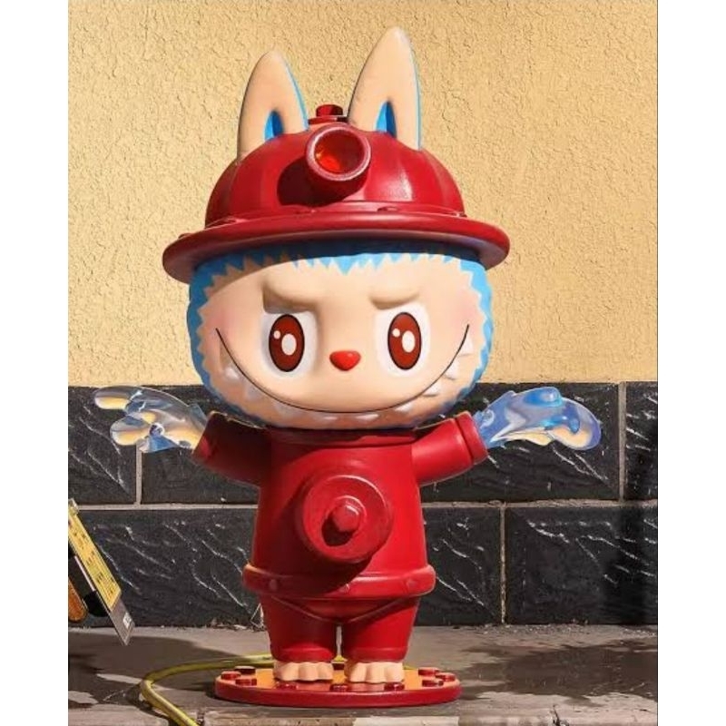 Jual Pop Mart Blindbox Labubu Almost Hidden Fire Hydrant. Ori. | Shopee ...