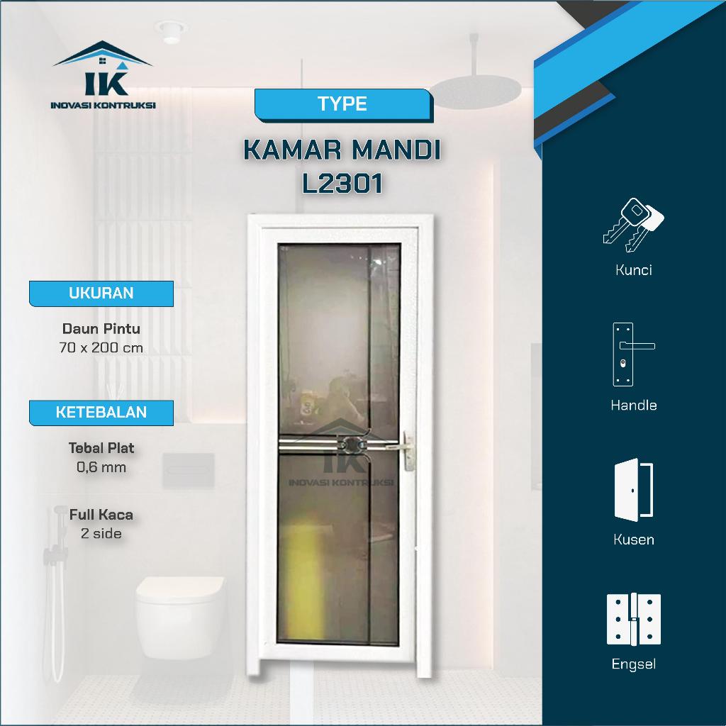 Jual INOVASI KONTRUKSI - (PINTU TOILET L2301) Set Pintu Kamar Mandi ...