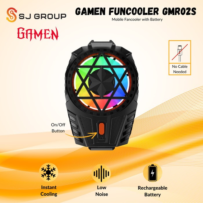 Jual GAMEN GMR02S Wireless Fan Cooler Cooling Kipas Radiator Pendingin ...