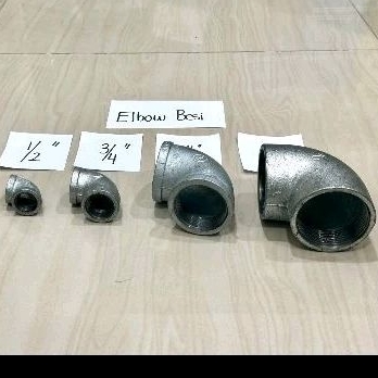 Jual elbow besi 2" elbow galvanis 2 inchi Sambungan pipa galvaniz 50mm ...