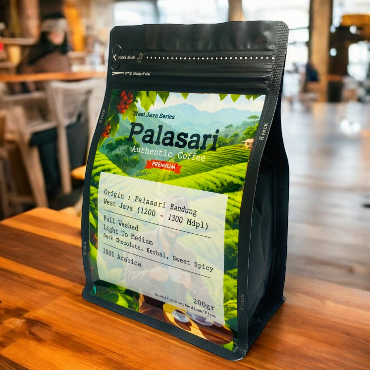 Jual Kopi PALASARI BANDUNG Arabika 200gr FULL WASH West Java Cafe Maker ...