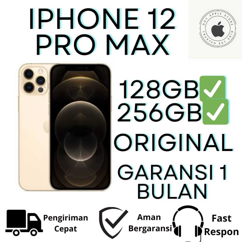 Jual iPhone 12 Pro Max Original Second Like NEW 100% (BERGARANSI) | Shopee Indonesia
